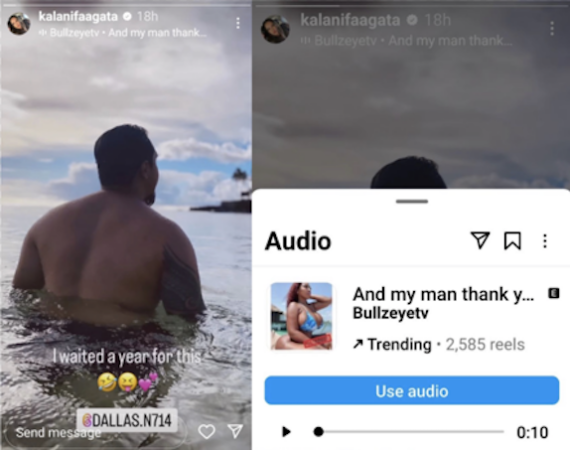 Kalani Faagata’s Boyfriend Dallas Nuez Reveals What He Loves Most About ...